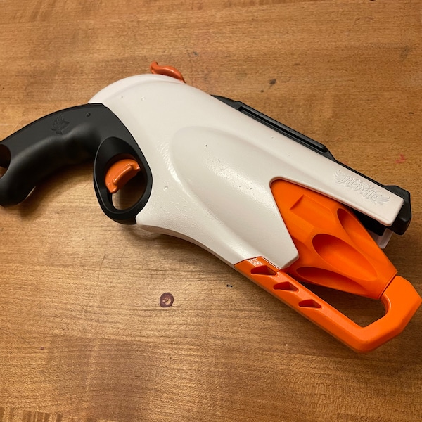 For Nerf Hammershot Blaster Gun Barrel Mod Short Dart Combo Kit Half ...