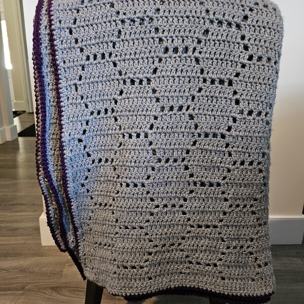 Honeycomb Blanket Crochet Pattern (pattern Only) - Etsy