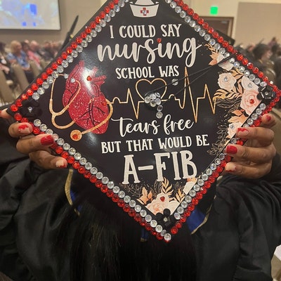 Master Social Worker Graduation Cap Topper Customized Social - Etsy