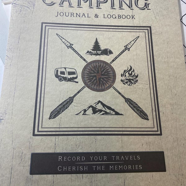 Camping Journal Printable Templates: RV Trip Planner (digital Download ...