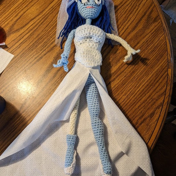 Emily (corpse Bride) Crochet PATTERN - Etsy