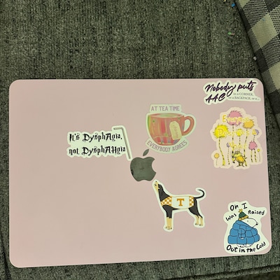 Good Vibrations Larynx Cute Sticker Speech Therapy SLP Speech Stickers ...