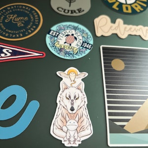 Loth Wolf Loth Cat Morai Vinyl Sticker Waterproof/decal/glossy - Etsy
