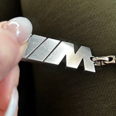 BMW M Series Stainles Steel Keychain, BMW Gift Idea, M Series Key Ring ...