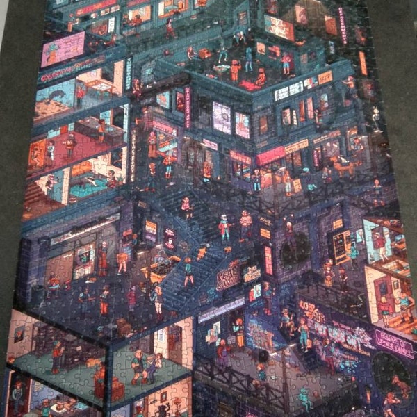 The Sinister Citadel - 1000 Piece Jigsaw Puzzle - Etsy