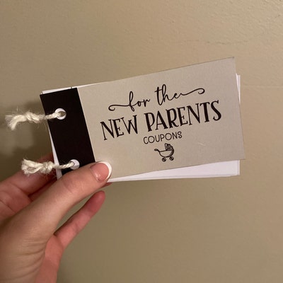 New Mom Coupons. Parents Coupon Book. Instant Download Printable. Gift ...