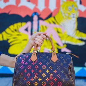 Custom Hand-painted Bag / Personalized Designer Handbag Purse - Etsy