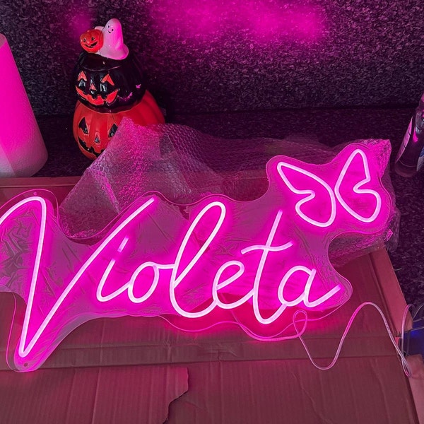 Custom Wave Mirror Neon Sign,y2k Mirror Neon Wall Art,girl's Room Neon ...