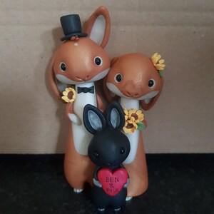 Badger Birthday Cake Topper Personalised Polymer Clay | Etsy