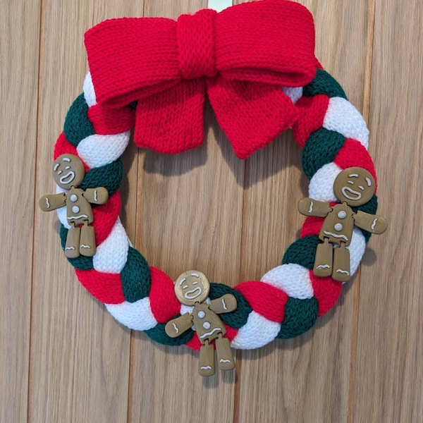 Christmas Wreath Circular Knitting Machine Pattern! (for Addi or Sentro ...