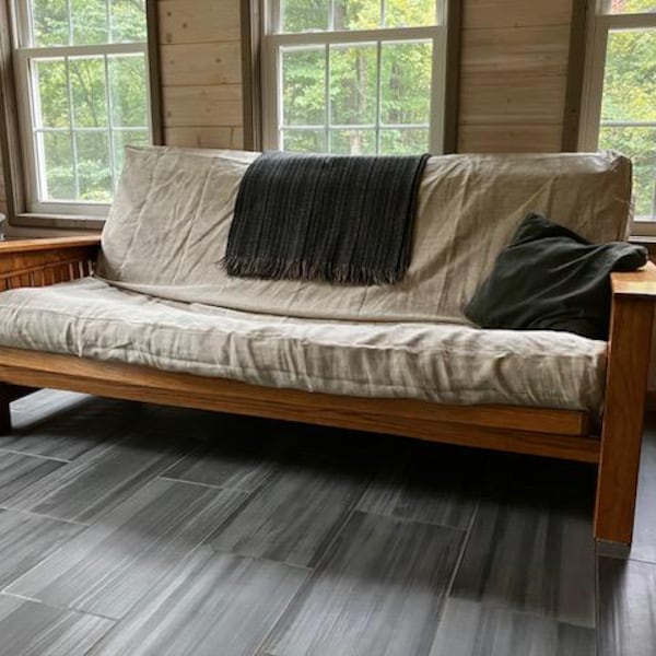 Waterproof Linen Sofa Cover.waterproof Quilted Linen Sofa Throw.organic ...