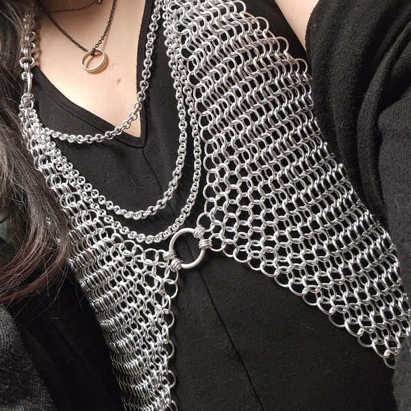 Chainmail Belt Mini Skirt Swim Skirt Ornamental Belt Chainmail Belly ...