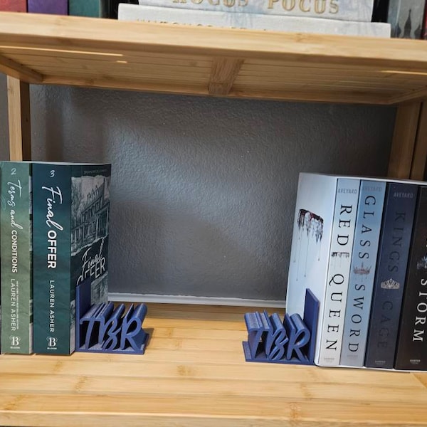 Quotation Mark Bookends | 3D Printed Bookends | Book Accessories | Book ...