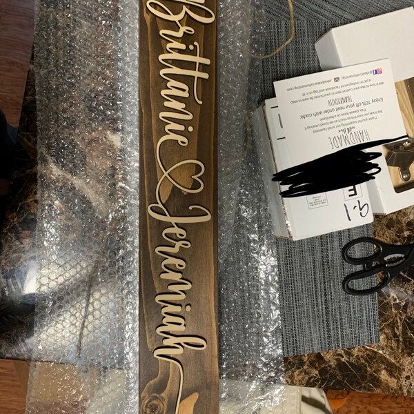 Custom Couple Name Sign Pallet Sign Wedding Gift Wooden Name Sign ...