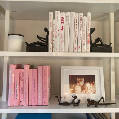 PALE or SHOCKING PINK Books for Decorating Pick One Set of 4 Pale Pink ...