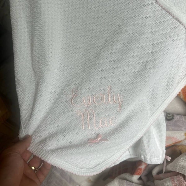 Paty Baby Girls Gown, Bonnet, Booties: Personalized Newborn Outfit ...