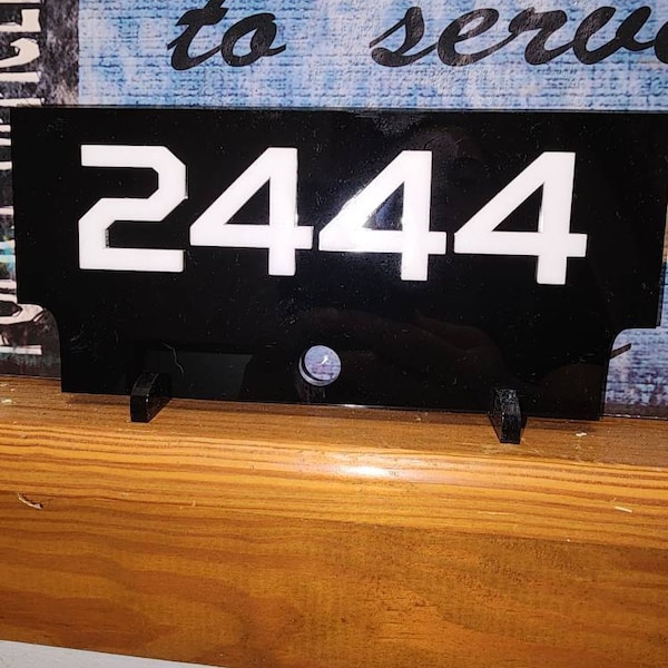 Personalized Chicago Police Beat Tags - Etsy
