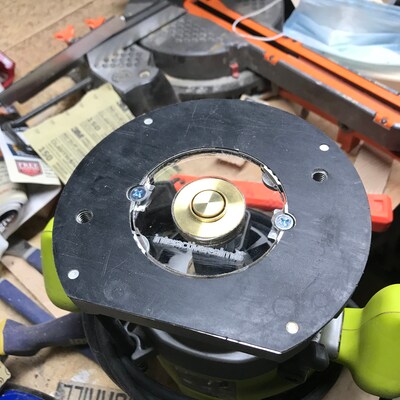 Ryobi Fixed and Plunge Routers Guide Bushing Base Plate Insert Custom ...
