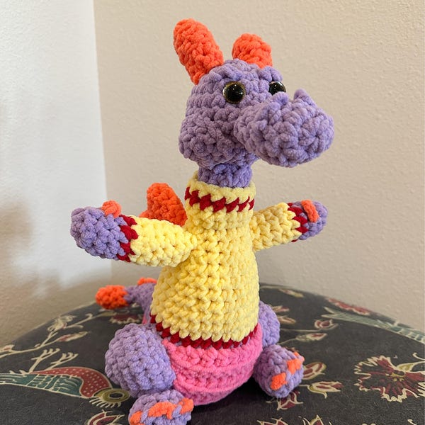 PATTERN ONLY- Phantom Crochet Plush Pattern Instructions (PDF Digital ...