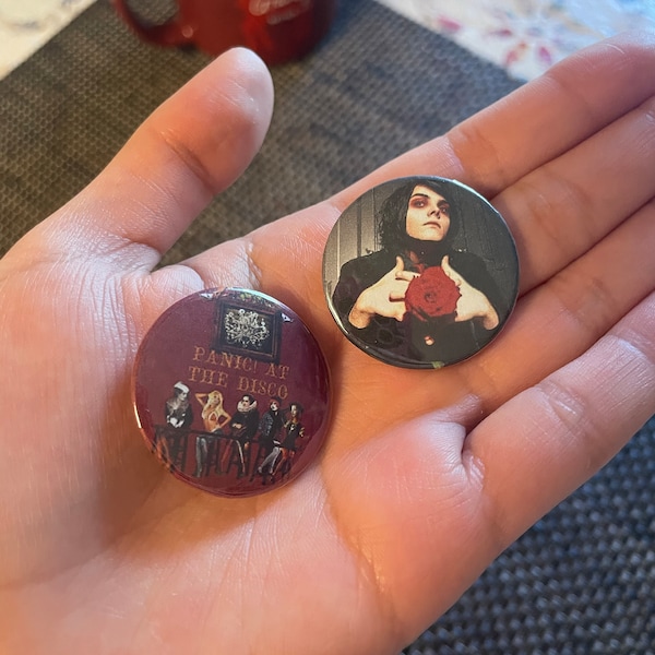 Panic! at the Disco A Fever You Can’t Sweat Out Themed 32mm Pin Set - Etsy