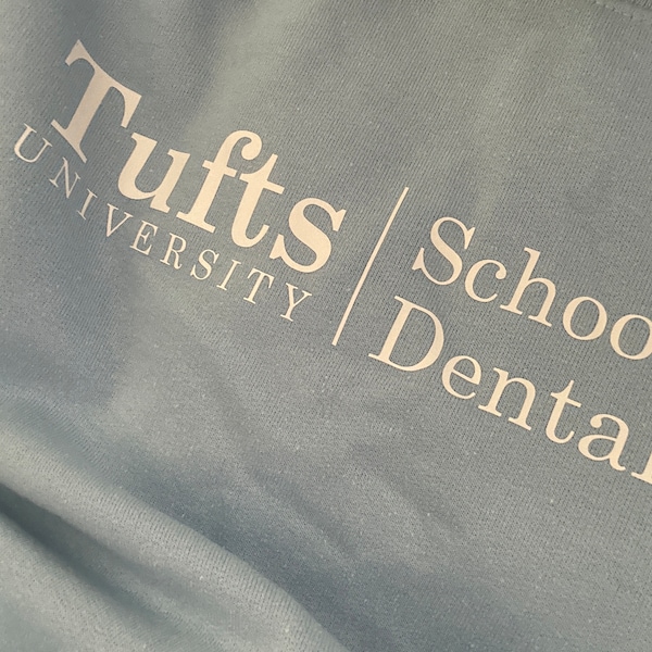 Tufts University School of Dental Medicine Sweatshirt - Etsy