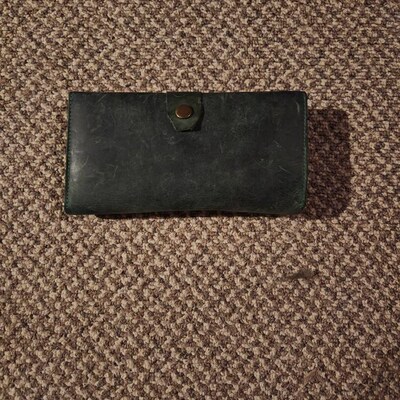 Personalized Womens Wallet, Distressed Leather Wallet for Women, Womens ...