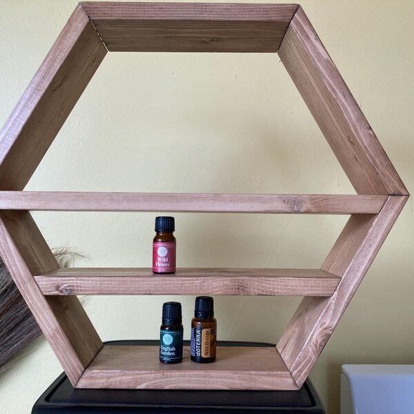 Handmade Essential Oil Shelf - Etsy