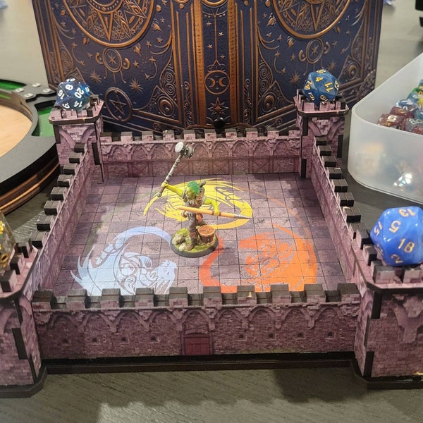 Giant Dnd Tavern Terrain Kit | 129pc Double Side Printed on 1/8" MDF ...
