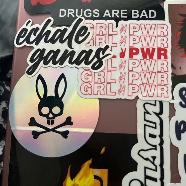 Échale Ganas Sticker, Matte Weatherproof Sticker, Spanish Stickers ...