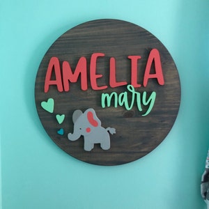 24 Custom Name Sign | Etsy