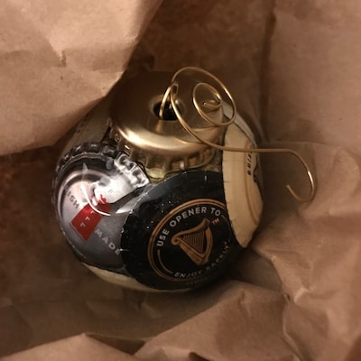 Irish Beer Bottle Cap Ornament - Etsy
