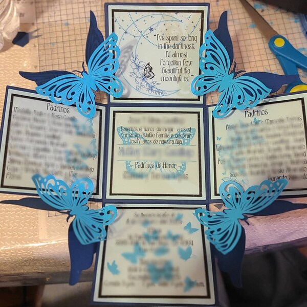 SVG Cut File Card/centre Step Card/step Card Template/svg Cards/folding ...