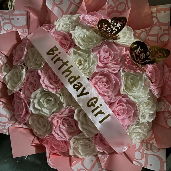 Barro Inspired Eternal Rose Bouquet (30count) - Etsy