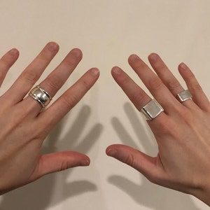 Handmade Wraparound Ring, Sterling Silver Ring for Women, Statement ...