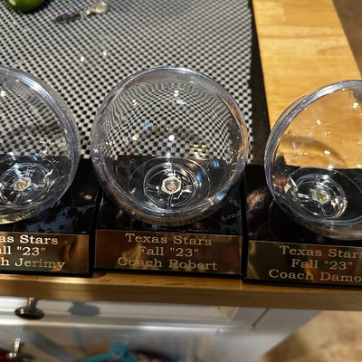 BBQ Smoker Trophy BBQ Award. Free Custom Egraving - Etsy