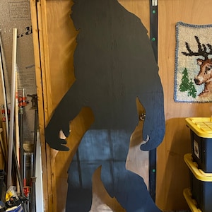 7ft 8ft 10ft Life Size Bigfoot Pattern , Yeti, Sasquatch Silhouette ...