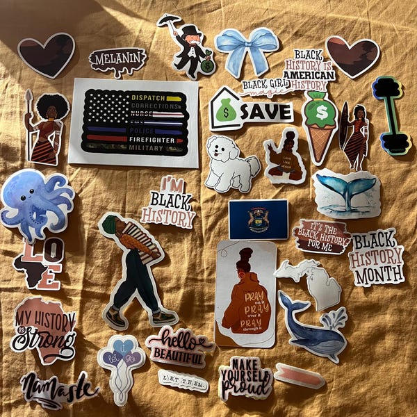 Peach Sticker Pack - Peach Stickers - Fruit - Food - Etsy