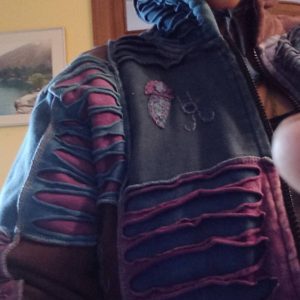 Colourful Men's Waistcoat 100% Organic Himalayan Cotton Fair Trade Boho ...