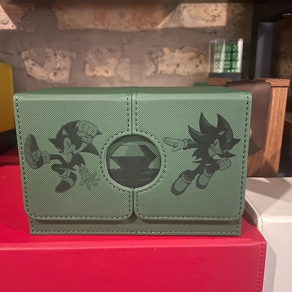 Customized Engraved White Final Fantasy FF, MTG 300+ Card Box ...