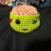 Zombie Brain Coasters Crochet Pattern, Halloween Crochet Pattern ...