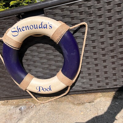 Custom Life Ring Nautical Decor Custom Life Ring Gift for Sailor ...