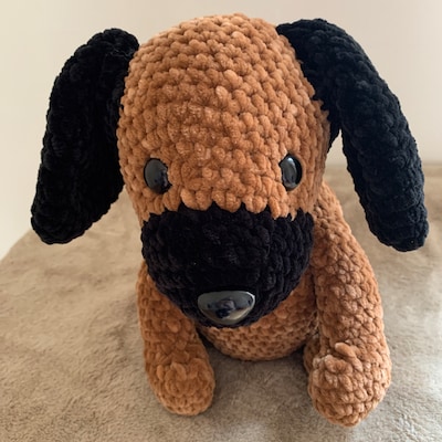 Staffordshire Bull Terrier Crochet Pattern. Staffie Crochet Pattern ...