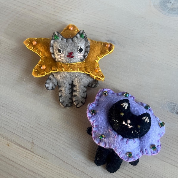 Ferdinand the Felt Cat PDF Sewing Pattern | Beginner Friendly | Digital ...