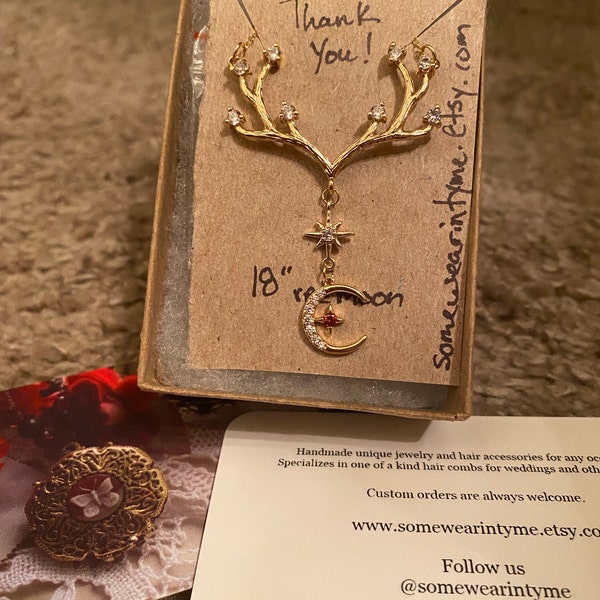 Gold Warrior Hair Pin - Gothic Sword, Dagger Hair Stick, Gemstone Hair ...