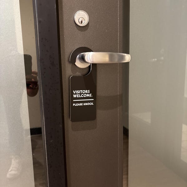 Do Not Enter Sign, Do Not Disturb, Please Come In, Double Sided, Office ...