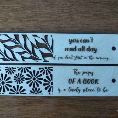 Bookmark SVG Bundle Lasercut File, Dxf, Pdf, Cdr, Ai, SVG Engraved ...