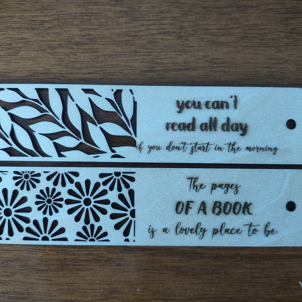 Bookmark SVG Bundle Lasercut File, Dxf, Pdf, Cdr, Ai, SVG Engraved ...