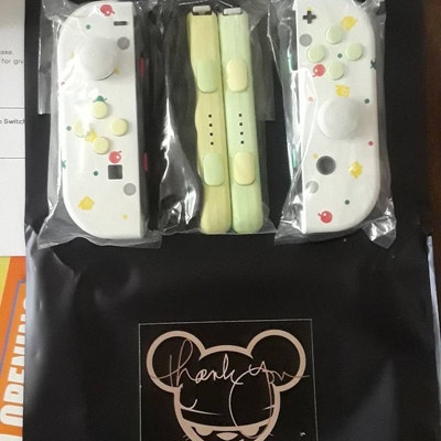 Custom Animal Crossing Themed Nintendo Switch Joy-con Joycon ...