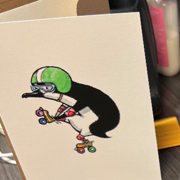 Karate Squirrel Card - Etsy