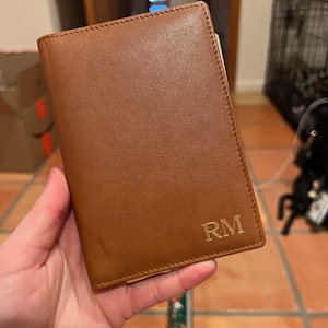 Personalized Monogrammed Passport Wallet, RFID Passport Wallet ...